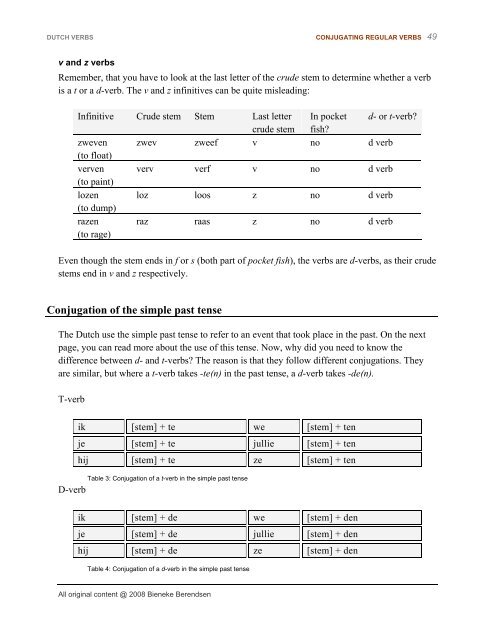 E-book version of Online Dutch Grammar Course - Learn Dutch ...