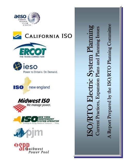 ISO/RTO Electric System Planning Current Practices ... - ERCOT.com