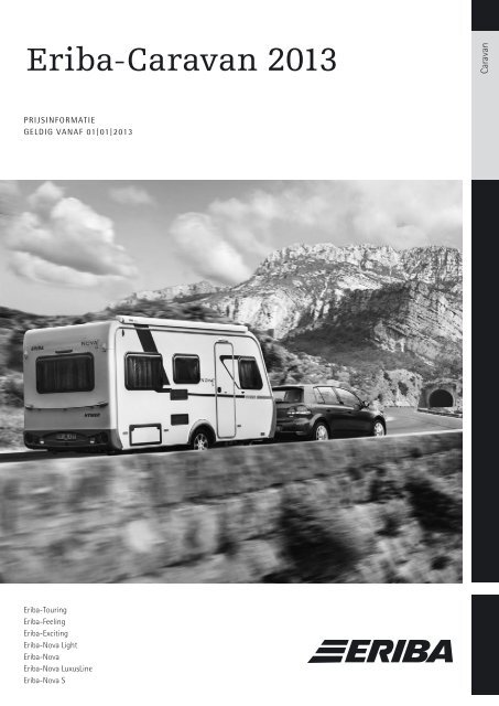 Download hier de nieuwe Eriba Caravans prijslijst - ERIBA-HYMER ...