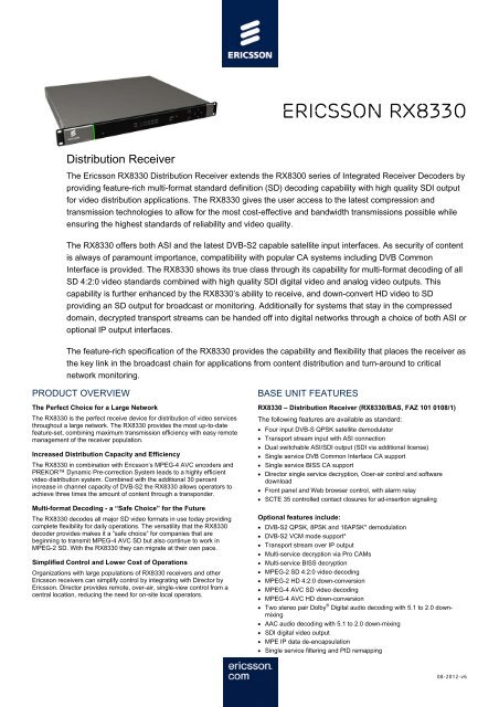 Ericsson RX8330
