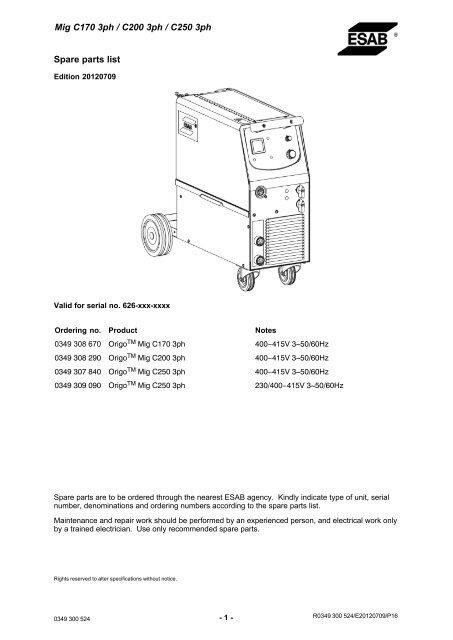 Mig Welding Machine Parts Name - Infoupdate.org