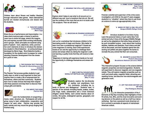 CFK Brochure 2013.pub (Read-Only) - Eastern Suffolk BOCES