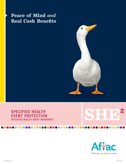 AFLAC Specified Health Insurance Enrollment forms