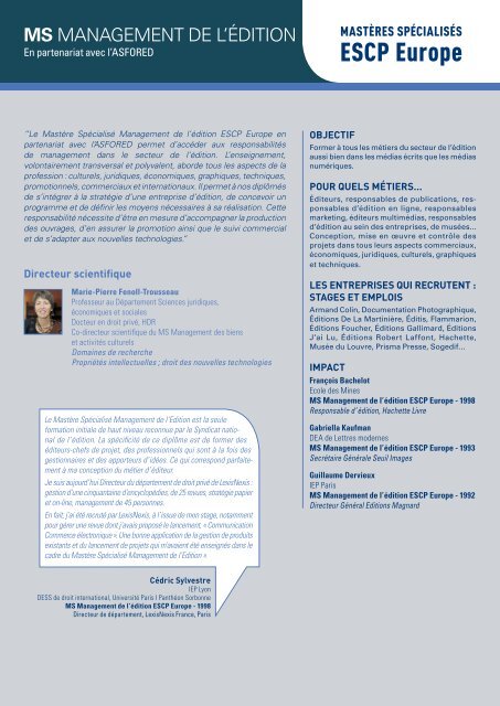 escp controle de gestion