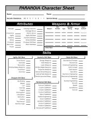 Lone Wolf Action Chart and Combat Reference - ESG Labs
