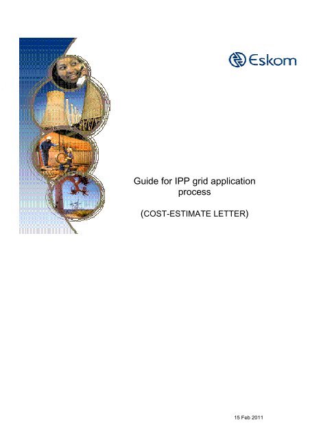 Cost estimate letter - Eskom