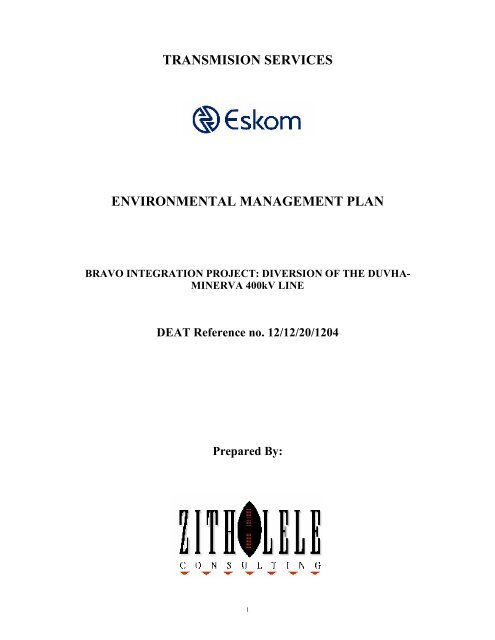 EMP report - Eskom