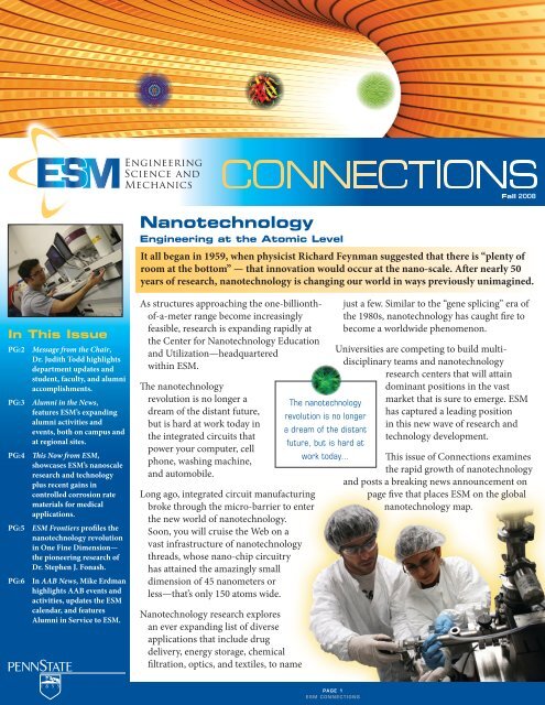 Nanotechnology - Engineering Science and Mechanics