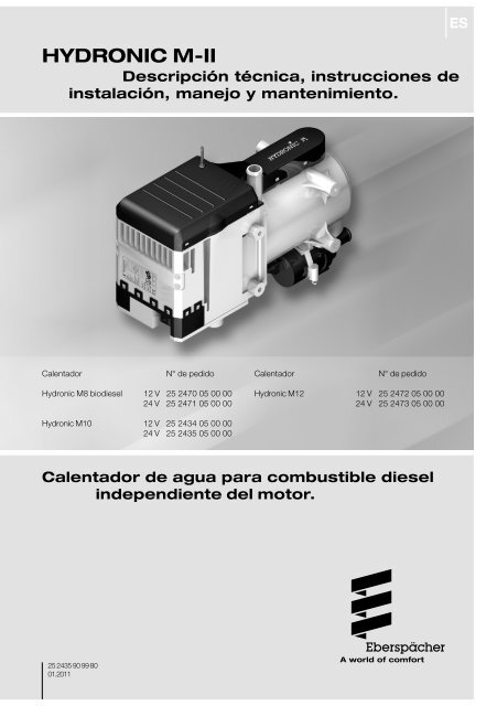 HYDRONIC M-II - Espar