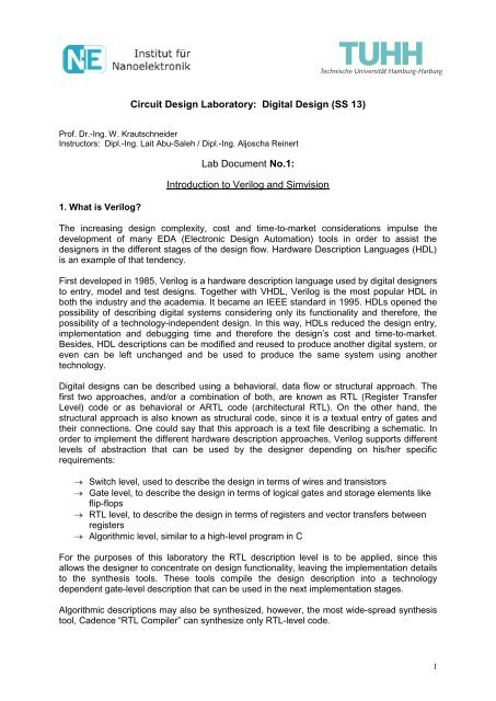 Technical University Hamburg-Harburg - TUHH