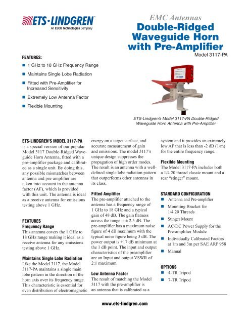 3117-PA - ETS-Lindgren