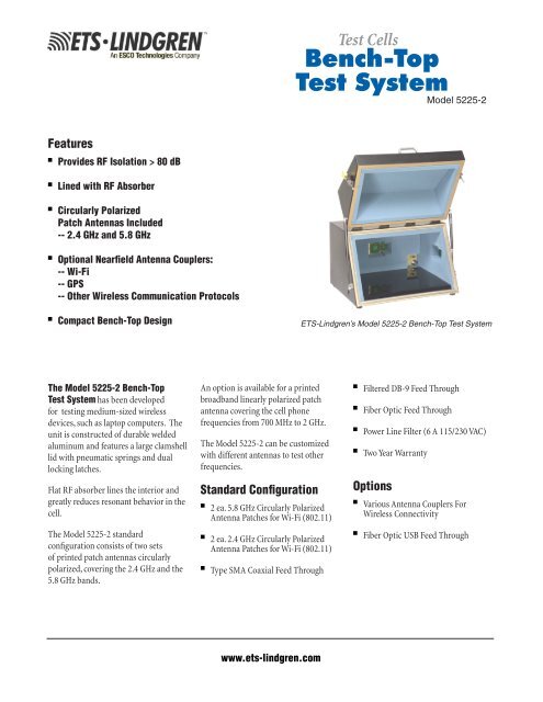 Datasheet - ETS-Lindgren