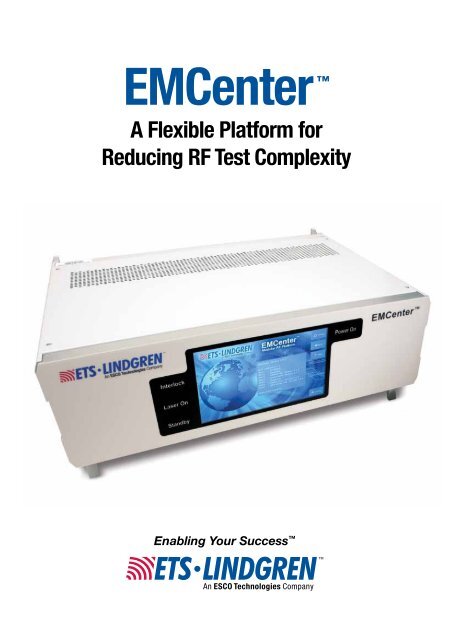 EMCenter Brochure - ETS-Lindgren