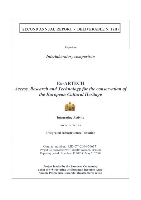 N1 Interlab Comparison - Eu-ARTECH