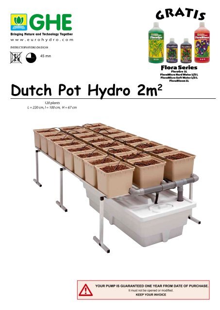 Dutch Pot Hydro 2m2