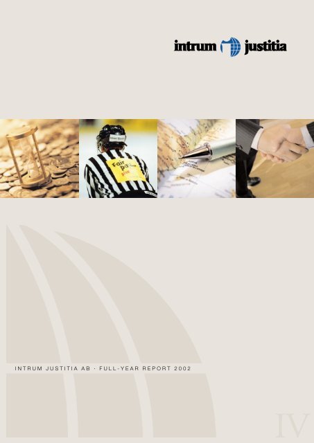 INTRUM JUSTITIA AB · FULL-YEAR REPORT 2002 - Euroland