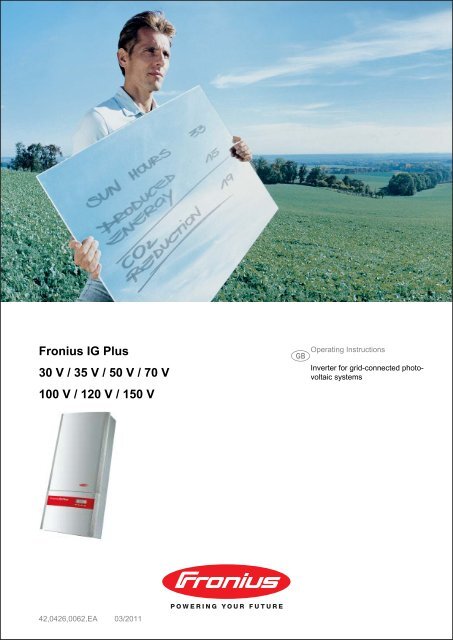 Fronius IG Plus Installation