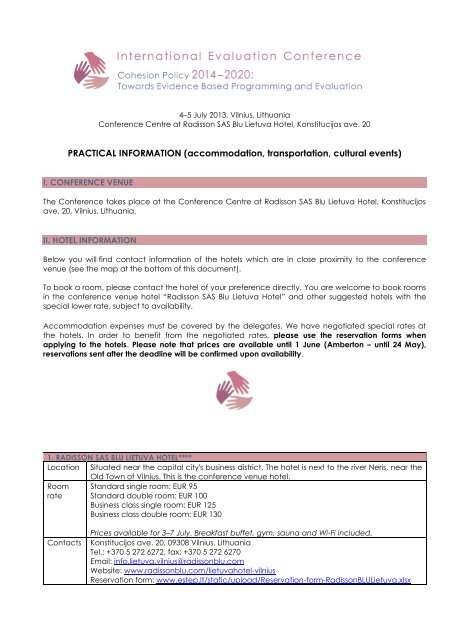 Practical information - ES parama