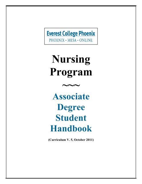 Nursing Program ~~~ - Everest College Phoenix