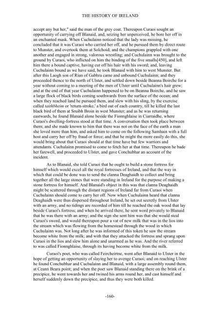 THE HISTORY OF IRELAND ac