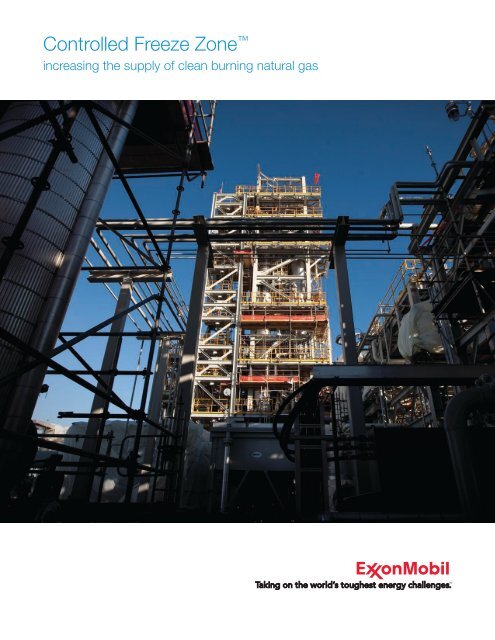 Controlled Freeze Zone™ - ExxonMobil