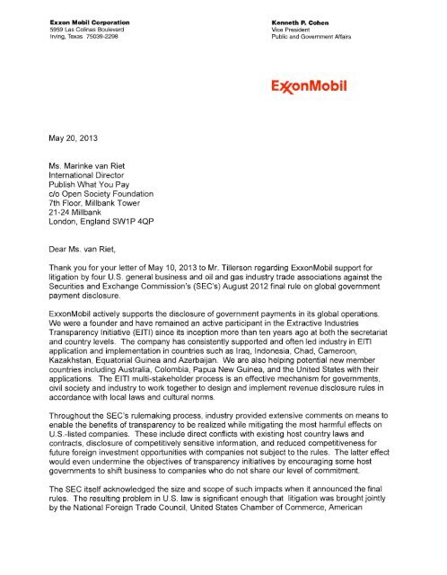 EJf(onMobil - ExxonMobil