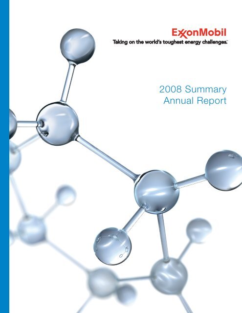 2008 Summary Annual Report - ExxonMobil