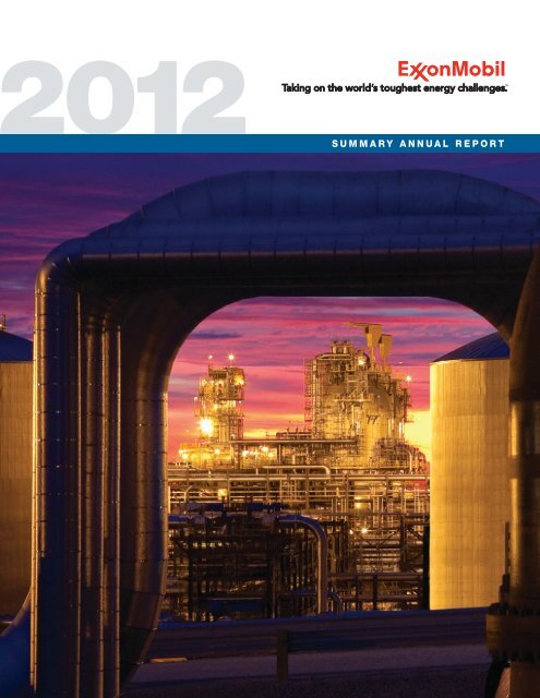 2012 SUMMARY ANNUAL REPORT - ExxonMobil