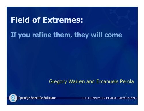 pdf 1.2 MB - OpenEye Scientific Software