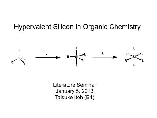 Hypervalent Silicon in Organic Chemistry