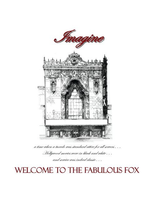 Welcome to the Fabulous Fox - The Fabulous Fox Theatre