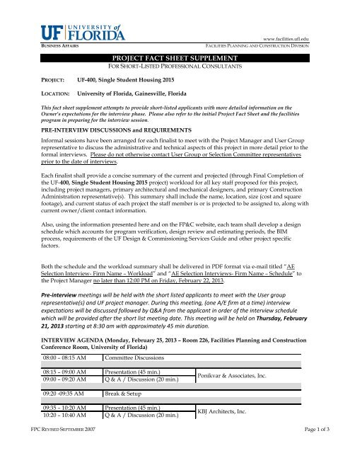 Construction Project Information Committee