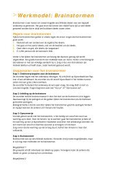 Activiteitenplan / formulier - Factor-E