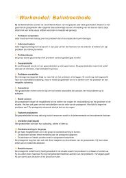 Werkmodel: Handelingsplan Olaf - Factor-E