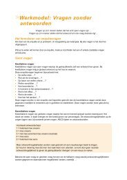 Activiteitenplan / formulier - Factor-E