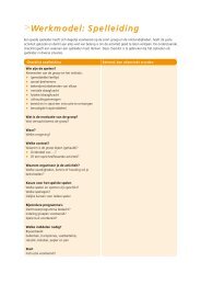 Activiteitenplan / formulier - Factor-E