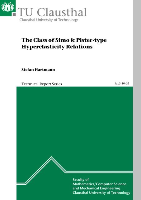 Technical Report - TU Clausthal