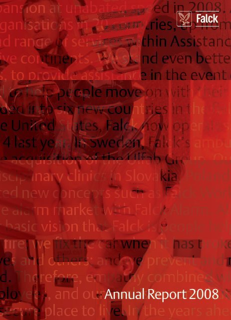 Annual Report 2008 - Falck