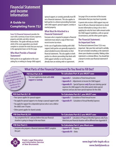 A Guide to Completing Form 72J