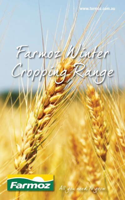 Famoz Winter Cropping Range - Farmoz