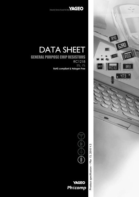 DATA SHEET - TME Electronic Components