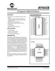 PIC16C9XX 8-Bit CMOS MCU with LCD Driver Data Sheet - Microchip