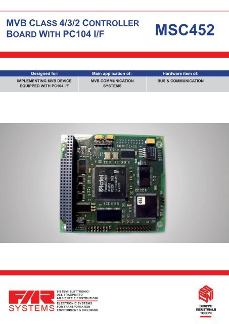 MSC452 data sheet - Far Systems