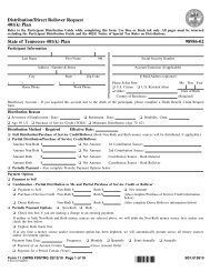 IMRF Form BW-60 Distribution/Rollover Certification Instructions