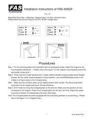 FAAC 400 Swing Gate Operator Parts Diagram - Fast Access ...