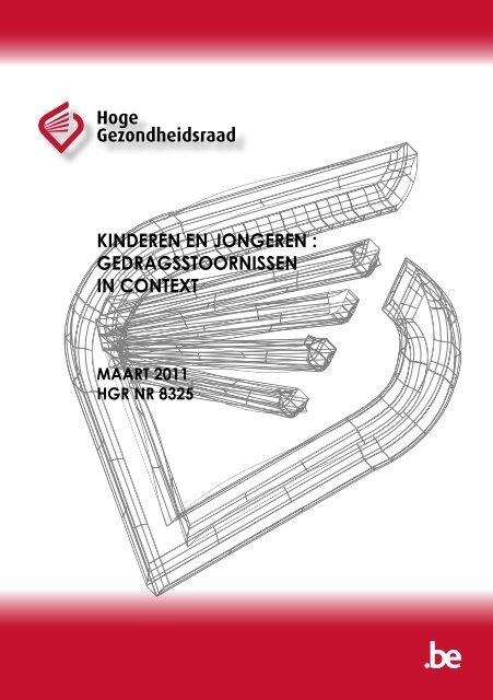 GEDRAGSSTOORNISSEN IN CONTEXT - FOD Volksgezondheid ...