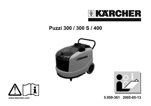 Puzzi 300 / 300 S / 400 - Kärcher