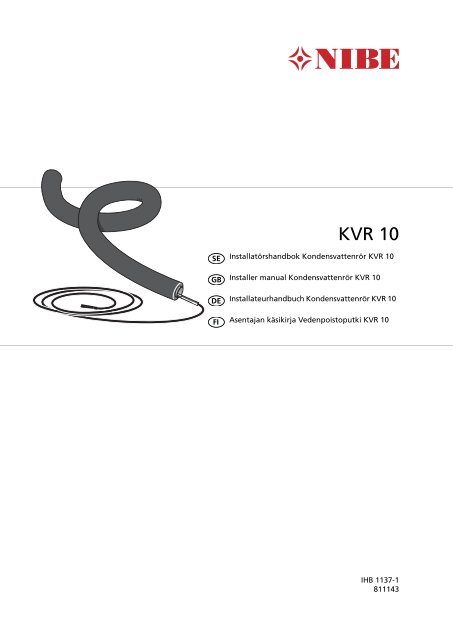 KVR 10 - nibe.com