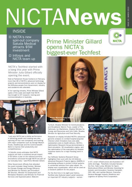 NICTA News