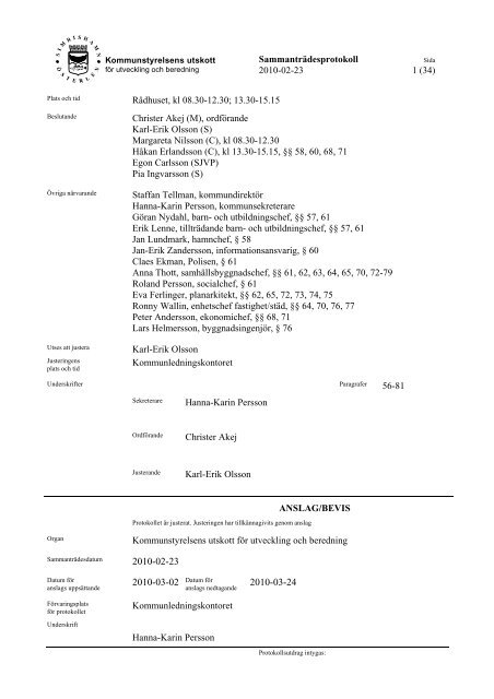 2010-02-23 - Simrishamn Kommun